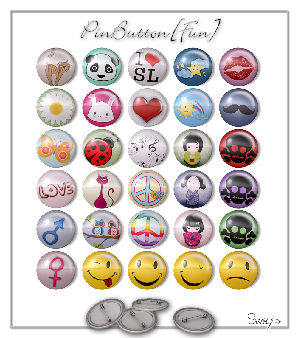 Sway's: PinButton Gatcha